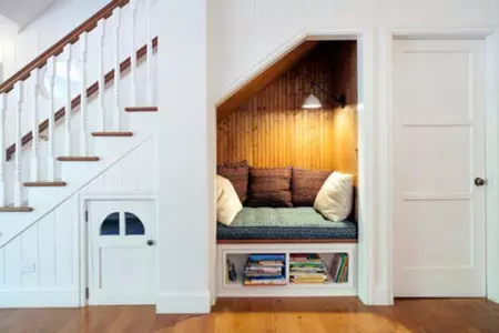 Reading Nook Under The Stairs By Jwt Associates 540x360