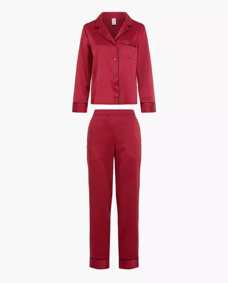 Pyjama Satin Rouge