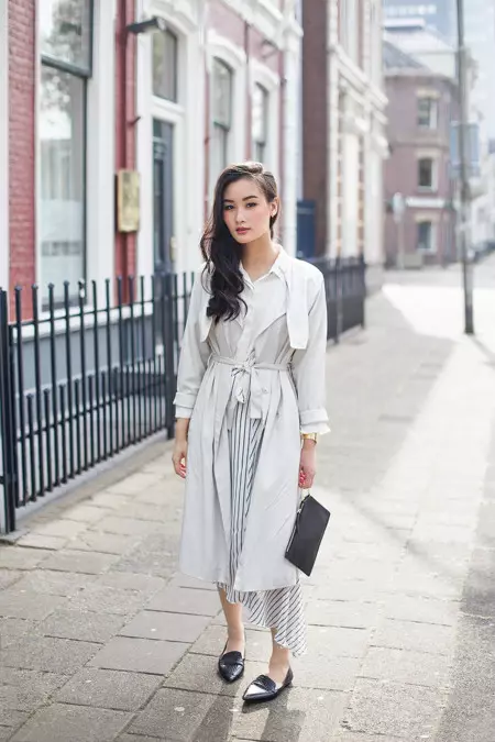 Pinstripe Diplomatic Stripe Bipụta oge opupu ihe ubi 2016 Trend 3