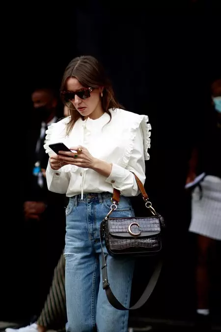 Street Style Shirt Jeans