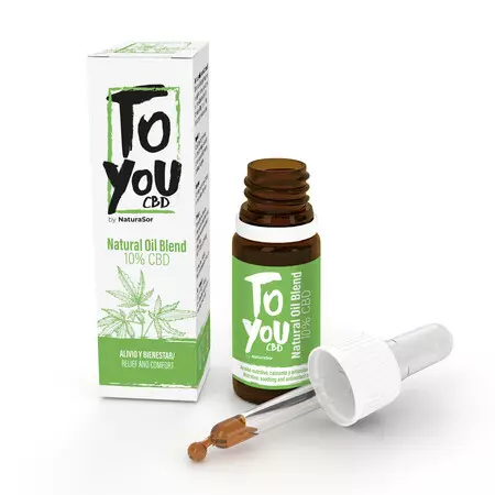 నేచురల్ ఆయిల్ బ్లెండ్ 10cbd Toyou White Isolate