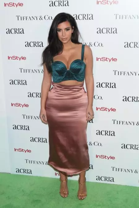 Acria Holiday Dinner 2014 Alesandra Ambrosio Kim Kardashian