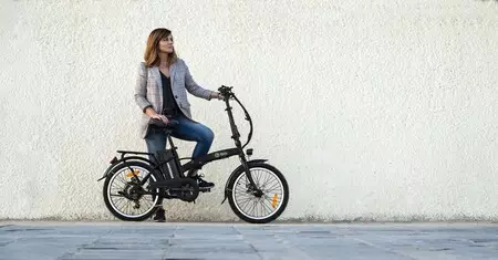 bicicleta elétrica da cidade