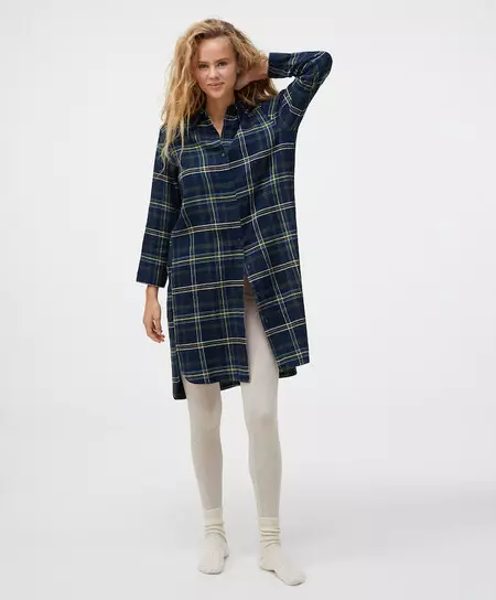 Christmas Tartan Pajamas Oysho 00006