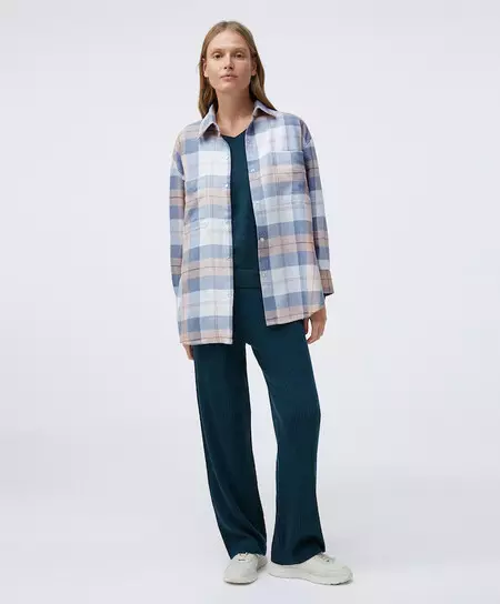 Pijama Tartan Nadal Oysho 00001