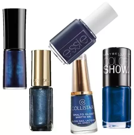 Lacquer Nails Blue Night 2015