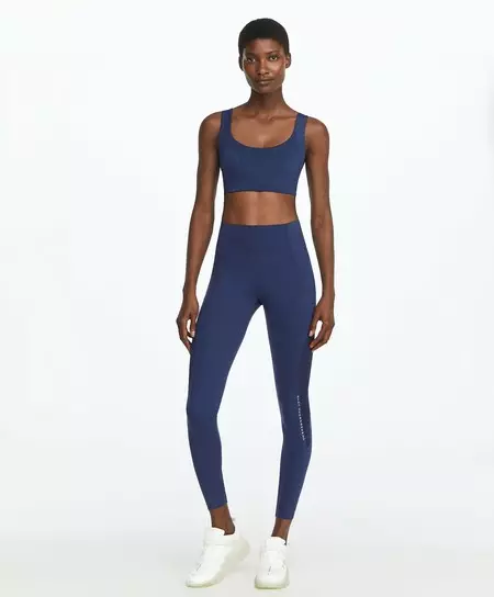 Oysho Sport Block Compression Leggings