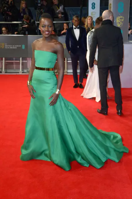 Lupita Nyongo geriausia 2014 m. BAFTA