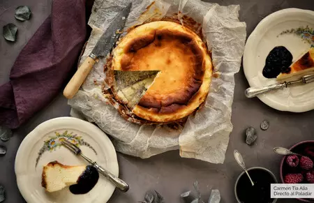 Tarta de queixo de viña