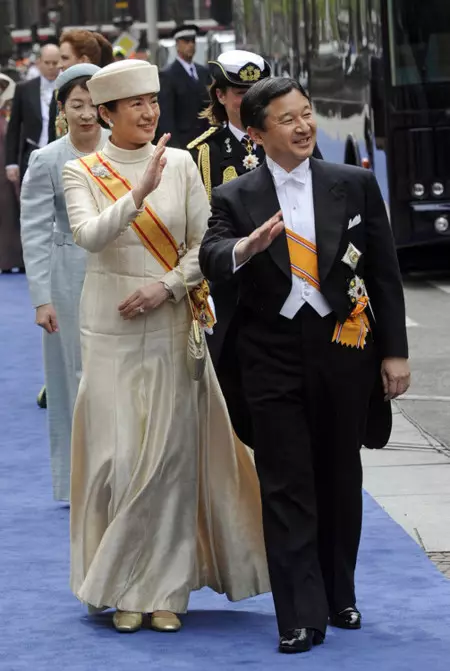 Naruhito və Masako Holland King