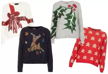 kerst jumper topshop