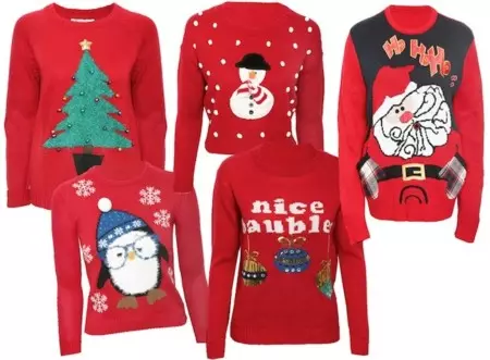 primark christmas jumper အနီရောင်