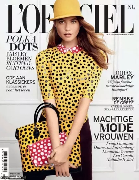 Behati Prinsloo lofficiel мұқабасы