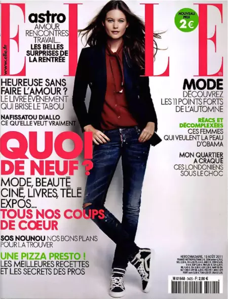 Behati Prinsloo elle cover