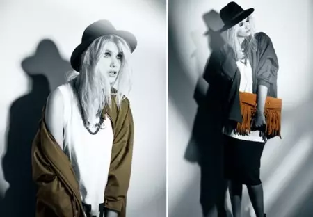 bershka lookbook آگوست 2013 بژ