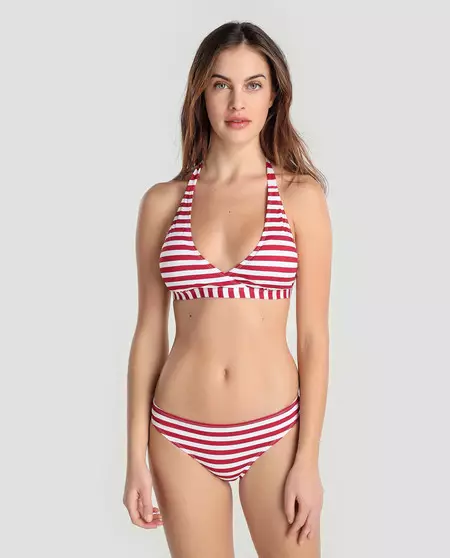 Bikini Horizontal Stripes Para sa Taas nga Unit