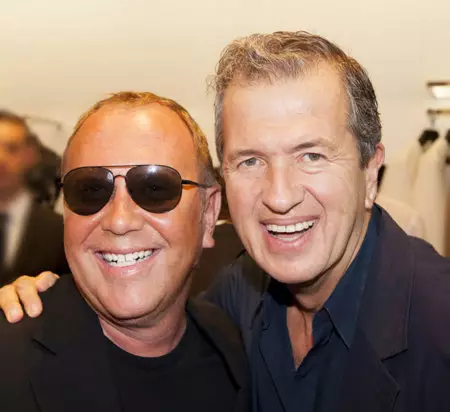 Maykl Kors va Mario Testino