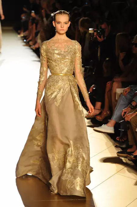 Haute Couture Elie Saab 2013 saor in aisce