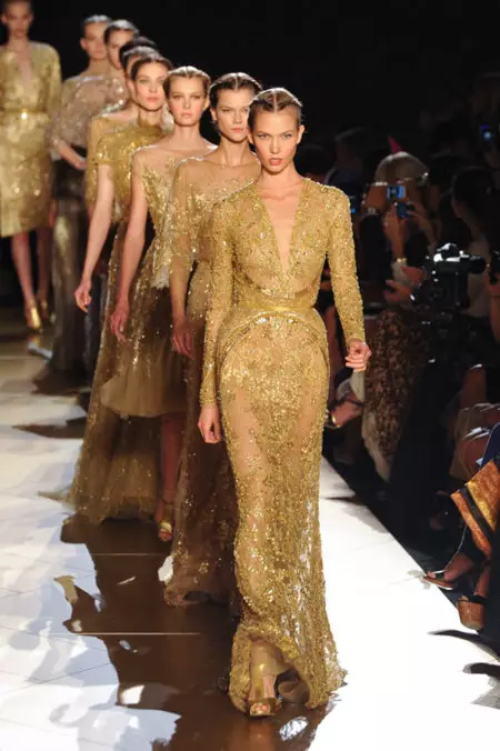 Haute Couture Elie Saab 2013 saor in aisce