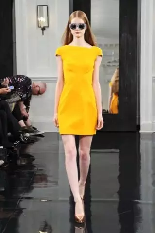 Victoria Beckham, Spring-Summer 2011 yellow