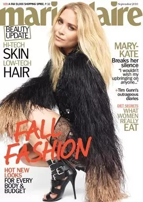 Mary-Kate Olsen דעקן די כערז פון Marie Claire