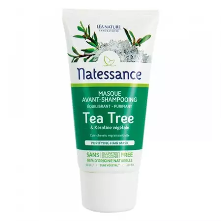 Natessance Masque Avant Shampooing Purifiant Au Tea Tree 150мл