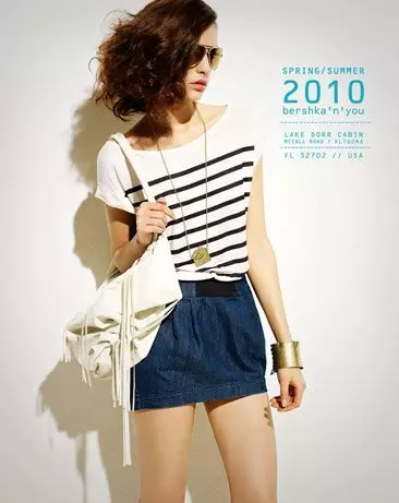 Bershka viste mozas este verán 2010: lookbook completo con todos os estilos I