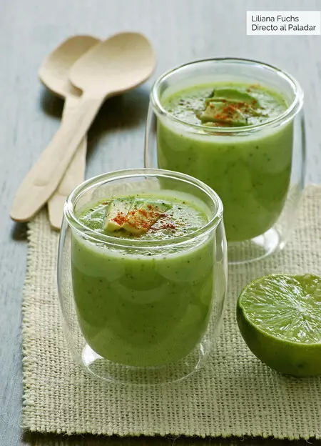 Krim Sejuk Avocado dan Zucchini