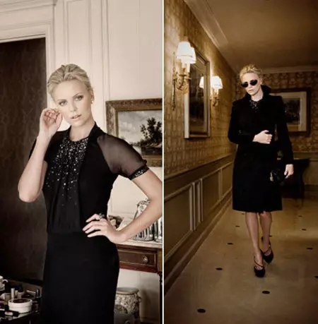 Charlize Theron in Spanish Vogue