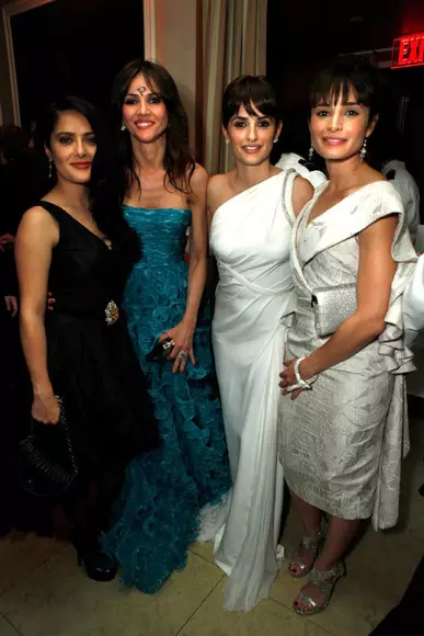 Monica Cruz sareng Goya Toledo dina karpét beureum dina Oscar 2009 85269_1