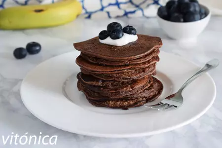 Schockela Bananen Oatmeal Fitness Pancakes