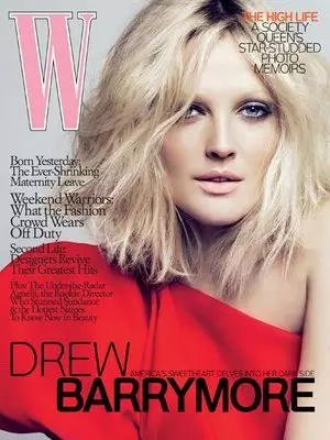 drw barrymore w magazineurnaly