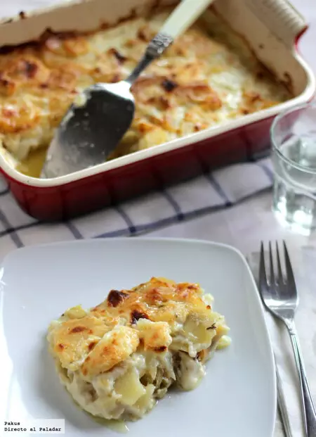 Bacalhau Com Natas 또는 Bacalhau 크림